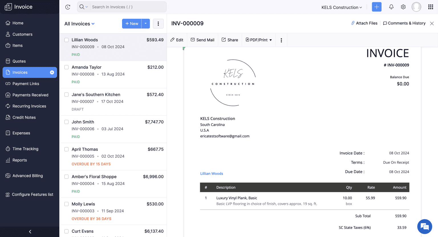 Zoho Invoice Review | Merchant Maverick