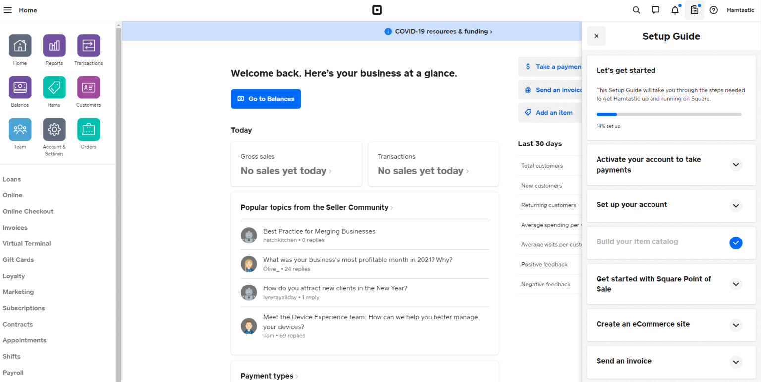 How To Set Up A Free Square Account: 2022 Guide