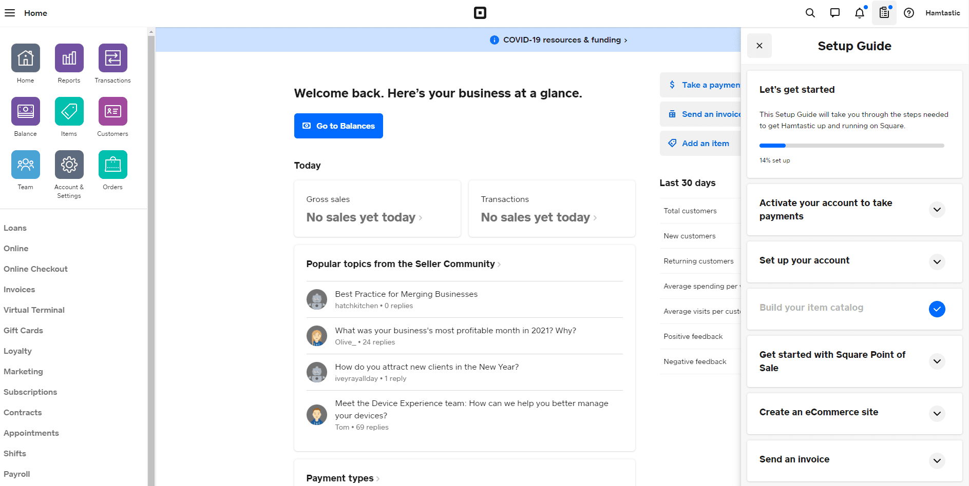 How To Set Up A Free Square Account: 2022 Guide