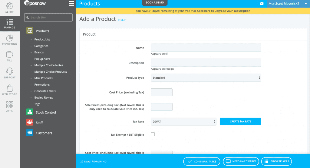 Epos Now Review | Merchant Maverick