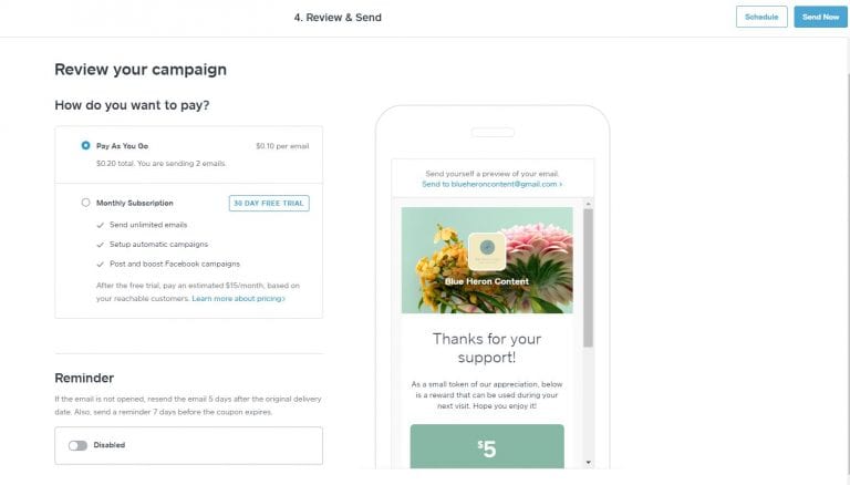 How To Use Square Marketing Email & Texts