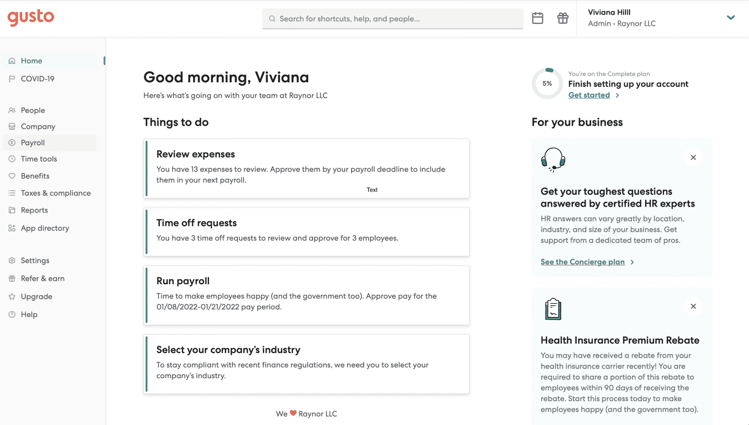 How To Run Gusto Payroll | Merchant Maverick