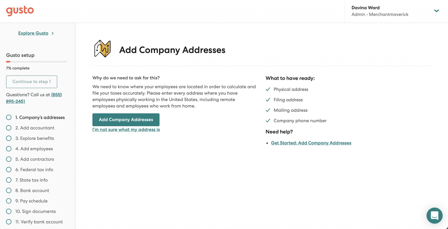 How To Run Gusto Payroll | Merchant Maverick