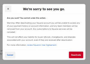 4 Steps To Delete Your Square Account | Merchant Maverick