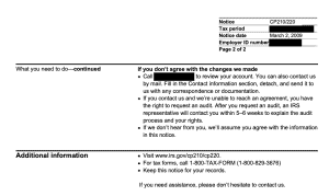 Why Did I Get An IRS Notice CP210/220? | Merchant Maverick