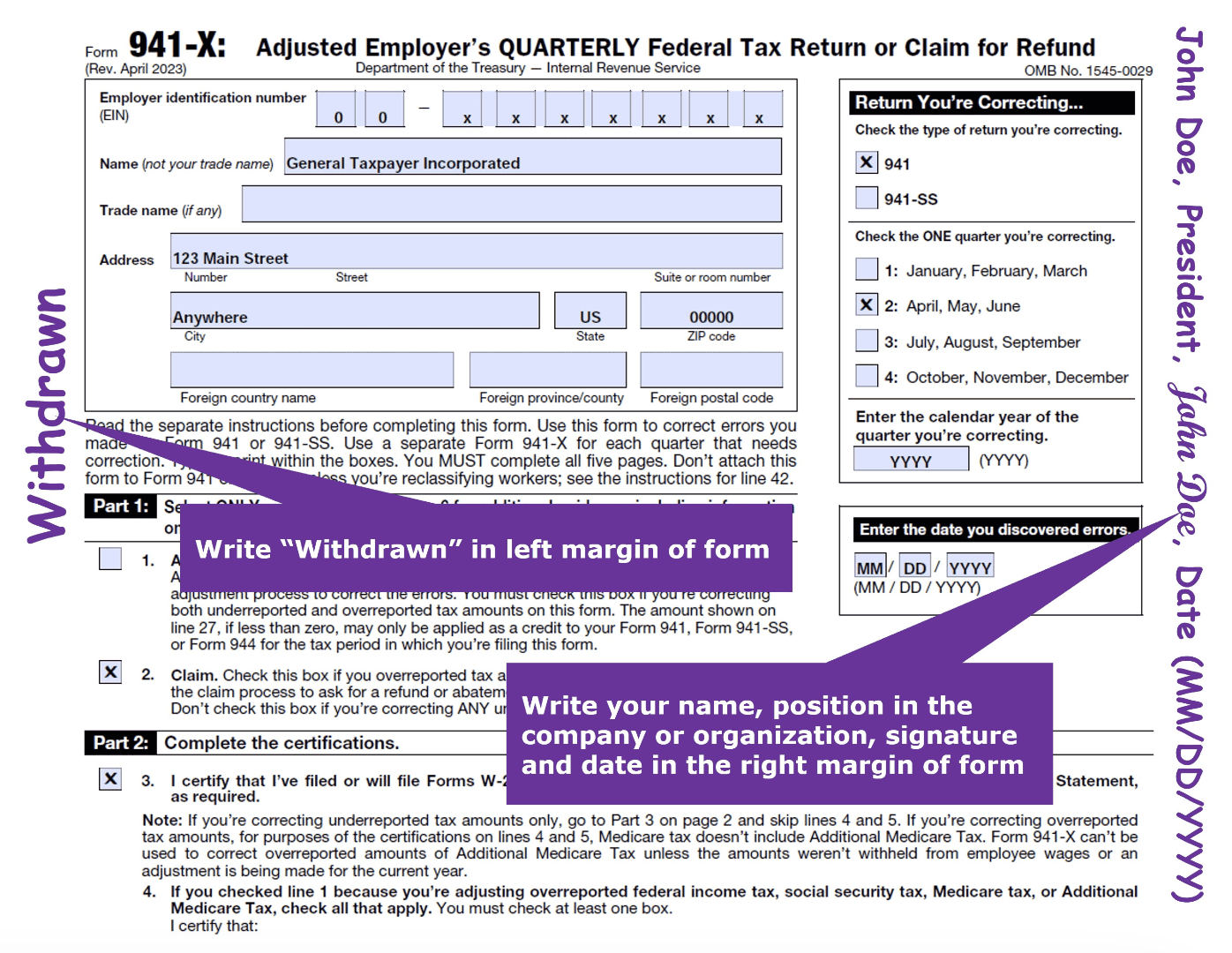 Should You Withdraw Your ERC Claim? | Merchant Maverick